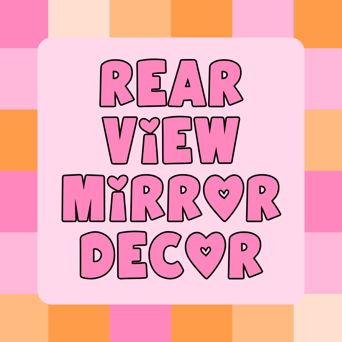 Rearview Mirror Decor – Brodie + Olive