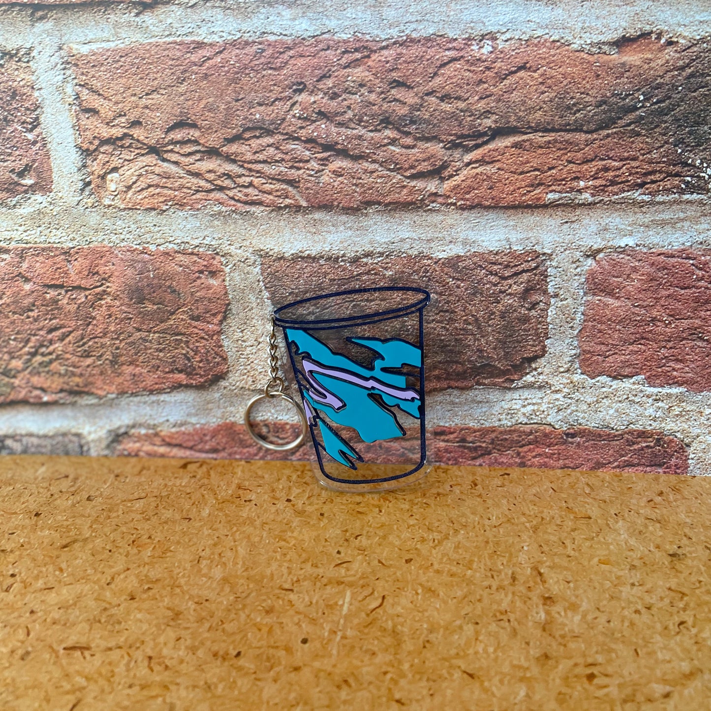 90's Jazz Dixie Cup Acrylic Keychain – Brodie + Olive